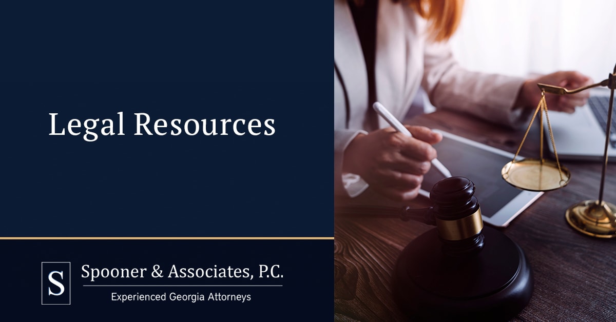 Legal Resources for Georgia Residents | Spooner & Associates, P.C.